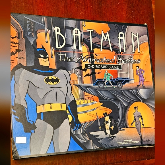Batman | Toys | Vintage Batman Animated Series Board Game | Poshmark